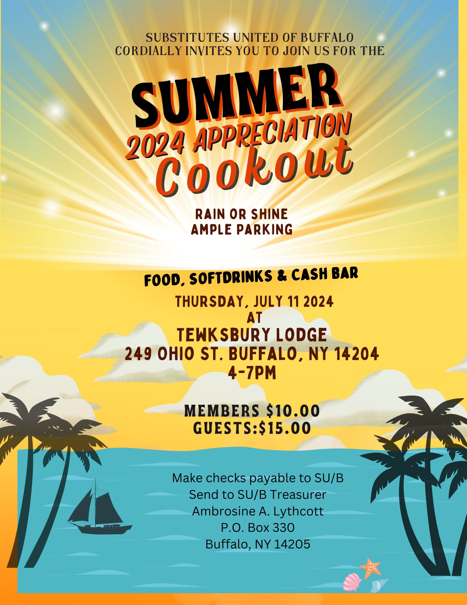 Summer 2024 Appreciation Cookout